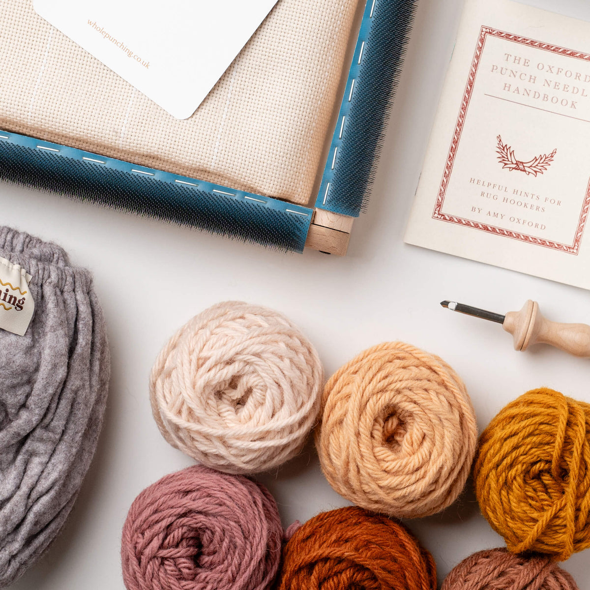 Punch needle starter bundle – Whole Punching