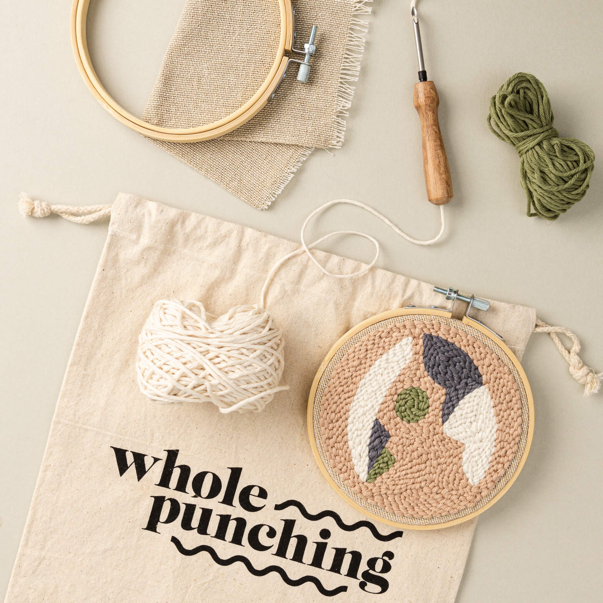 Punch needle kits – Whole Punching